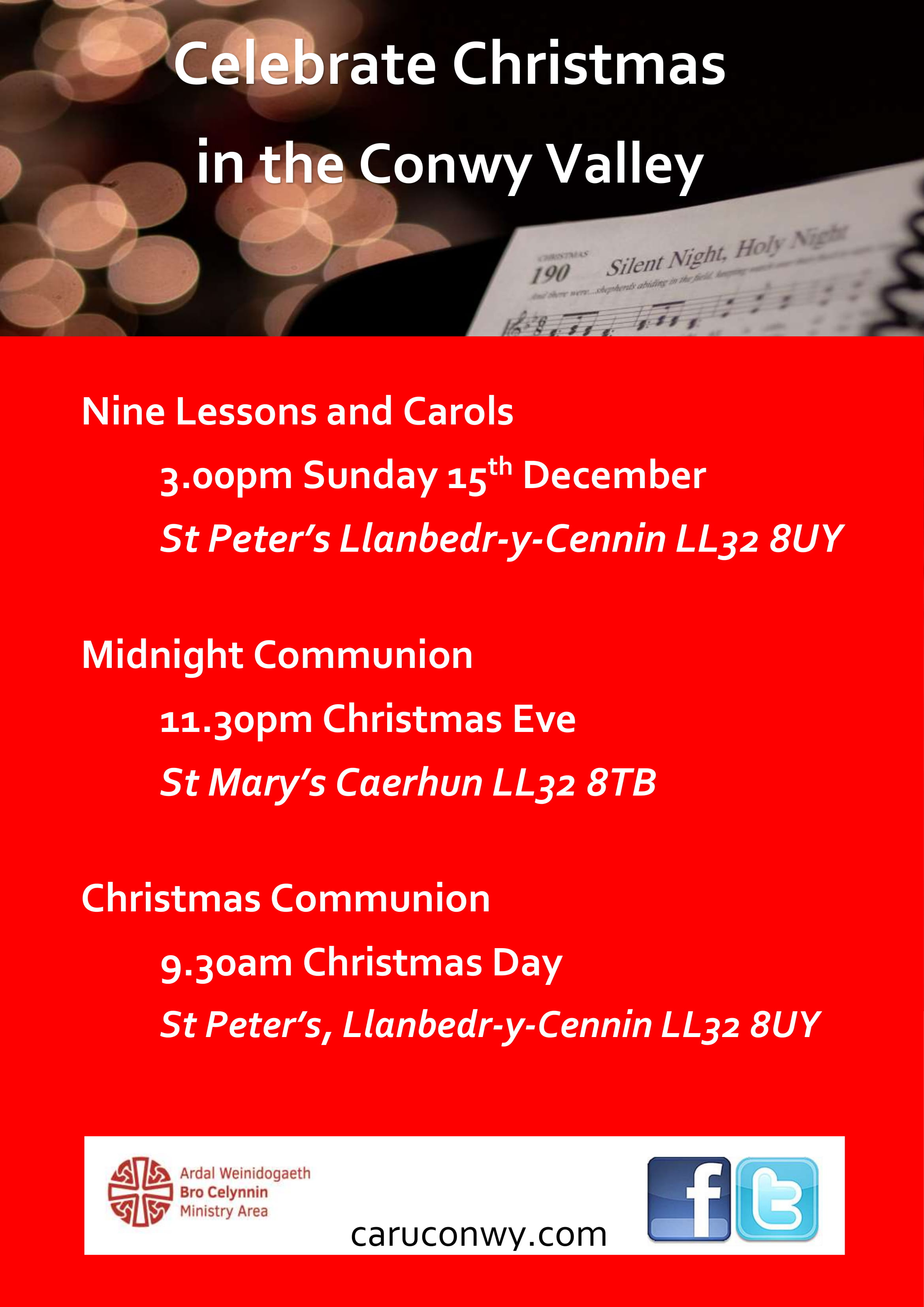 Celebrate Christmas in the Conwy Valley – caruconwy.com