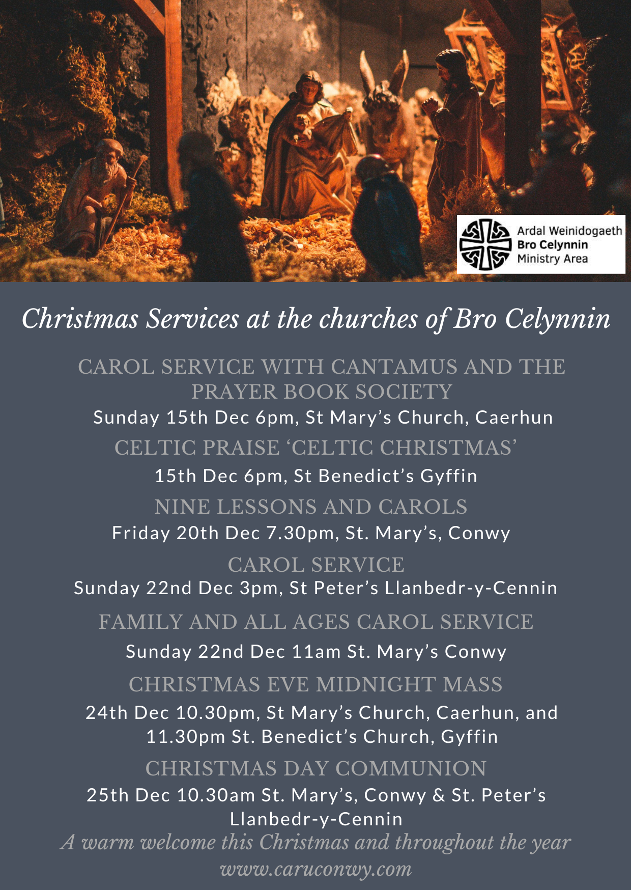 Christmas in the Parish – caruconwy.com