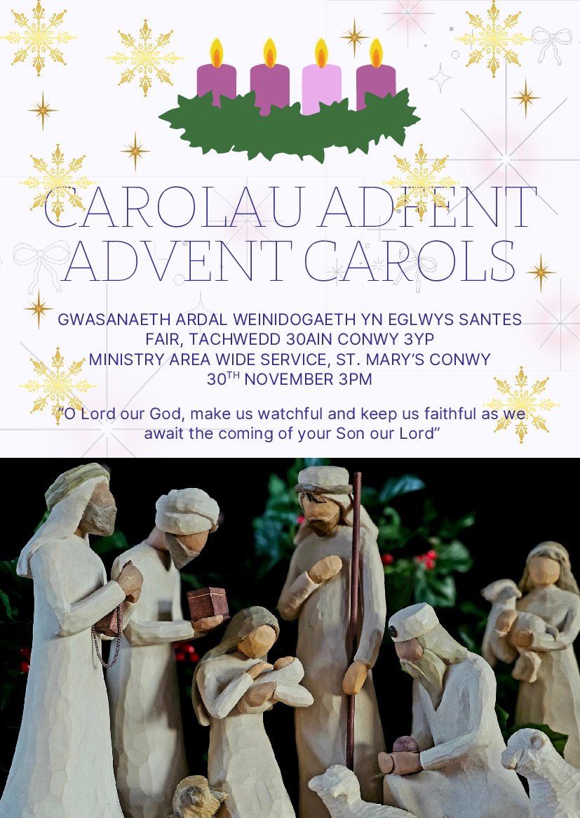 Whole Ministry Area Advent Carols Service this Sunday 30th November ...